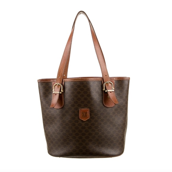 Celine | Bags | Celine Vintage Macadam Tote Bag | Poshmark